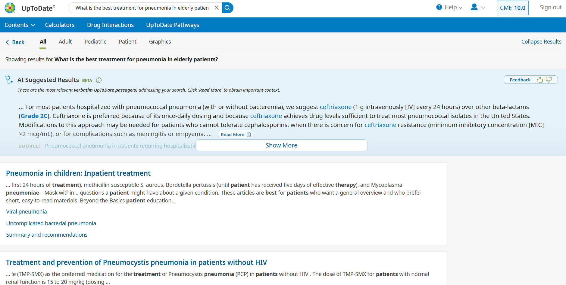 UpToDate’s AI-Enhanced Search: Evolution, Not Revolution, for Clinical ...